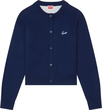 Kenzo cardigan Archive Bouquet - Bleu