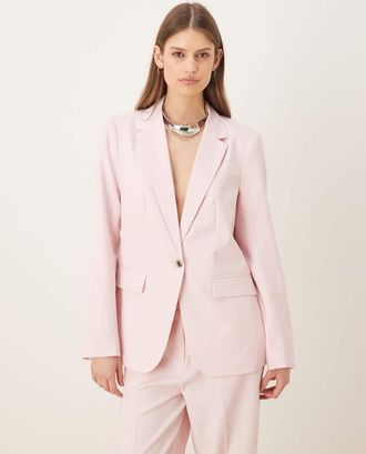 Vila Blazer densemble ajust&eacute; - Rose fleur de cerisier