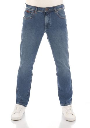 Wrangler Herren Jeans Texas Slim Fit Jeanshose Hose Denim Stretch 99% Baumwolle Blau W30-W44, Farbe: Blue Sky, W36 / L36