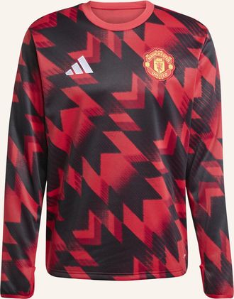 adidas Manchester United 25/26 Pre-Match Warm Oberteil rot