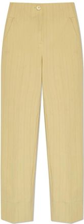 Ganni Damen, Hosen, Beige, MGr&ouml;&szlig;e