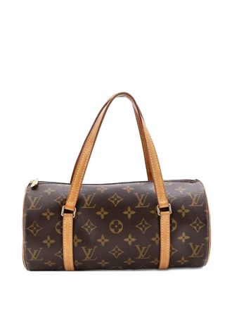 Louis Vuitton Papillon Handbag Monogram Canvas 26 satchel - Marron