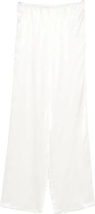 Co Femme, Pantalons, Blanc, Taille: 38 FR Pantalon &agrave; Taille &Eacute;lastique