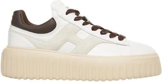 Hogan Low-Top Sneaker - H-Stripes Sneakers - Gr. 35,5 (EU) - in Beige - für Damen