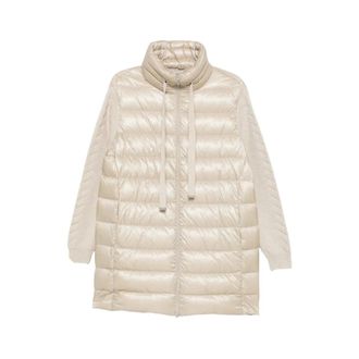 Herno Femme, Vestes, Beige, Taille: 40 FR Down Vestes