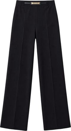 Liu Jo Femme, Pantalons, Noir, Taille: 36 FR Pantalone Palazzo