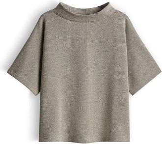 someday Sweatshirt Sweatshirt in Tweed Optik Regular Fit Pflegeleichte Qualit&auml;t f&uuml;r jeden Tag