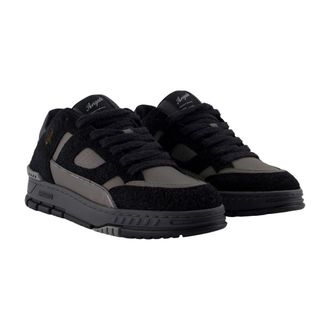 Axel Arigato Mens Area Lo Sneaker Black Calfskin