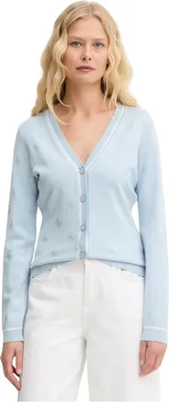 Guess Damen, Strickwaren, Blau, SGr&ouml;&szlig;e