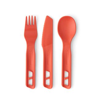 Sea To Summit Passage Cutlery Set 3-teilig - Besteckset orange