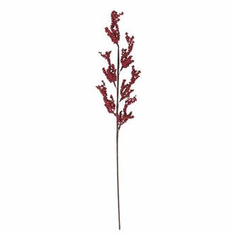 Villa D'Este Home Tivoli Zweig rote Beeren h. 62 cm, Xmas