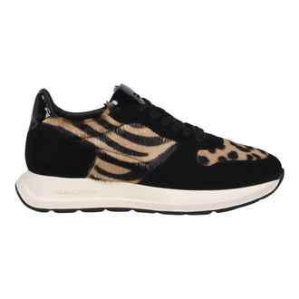 Baldinini Zebra-Print Kalbsleder-Sneaker - - Shoes - Damen - Mehrfarbig - 36 EU