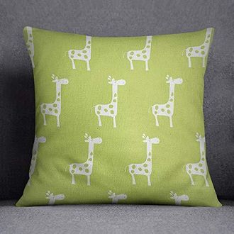 Bonamaison Le Jardin du Lin Kissenhüllen, Cotton, Mehrfarbig, 45x45