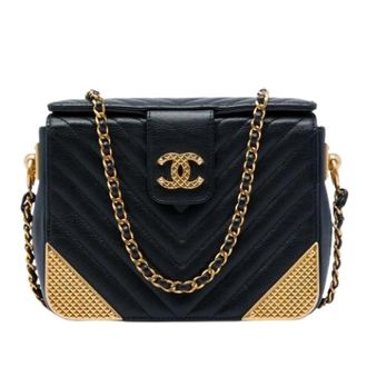 Chanel Pre-owned Quilted Crossbody Bag - - Pre-owned - Damen - Schwarzk - ONE SIZE