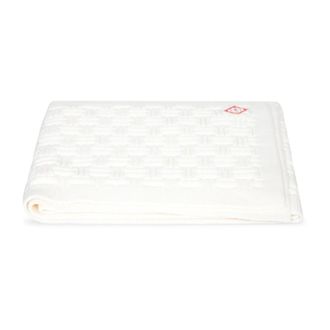 Casablanca Homme, Accessoires, Blanc, Taille: ONE Size Écharpe dHiver Élégante en Tissu Texturé