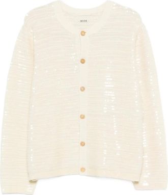 Bode cardigan Spotlight en laine - Tons neutres