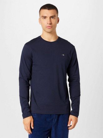 GANT Langarmshirt Shield (1-tlg) Plain/ohne Details