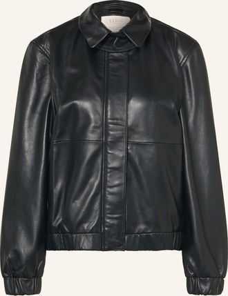 Yerse Yerse Lederjacke Bambia schwarz