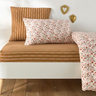 La Redoute Interieurs Drap-housse Enfant En Coton Lav&eacute; Nitti