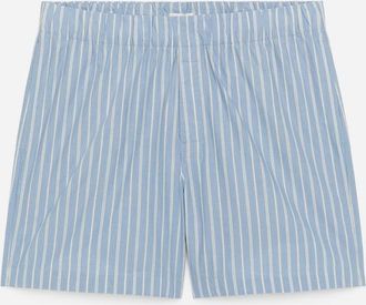 Arket Kurze Pyjamahose -Blau