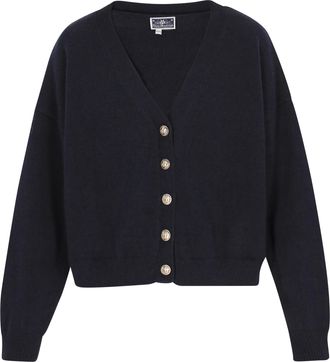 Dreimaster Dreimaster Strickjacke Frauen Marine