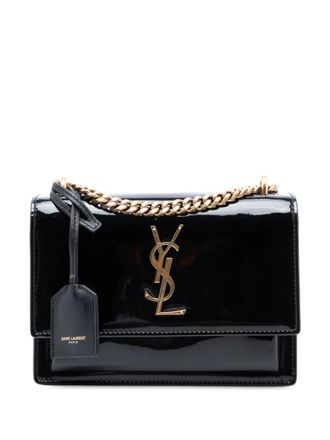 Saint Laurent petit sac &agrave; bandouli&egrave;re Sunset (2018) - Noir