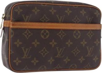 Louis Vuitton Pre-owned Vintage Monogram Clutch - Femme - Pre-owned - Brun - Taille: ONE Size