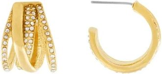 Dansk Copenhagen Joy Wasserdichter Klarer Zirkonia Multi-Creolen 18 Karat Vergoldung - - Accessories - Damen - Gelb - ONE SIZE