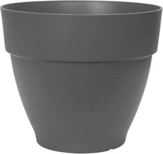 ELHO Vibia Campana bac &agrave; fleurs noir 55 cm diam&egrave;tre