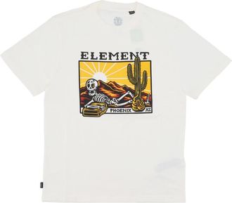 Element Egret Herren Tee Kurzarm Baumwolle - - Tops - Herren - Wei&szlig; - S