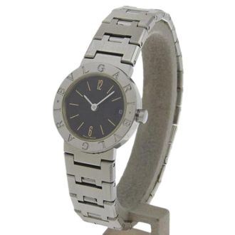 Bulgari Montre Vintage dOccasion - Femme - Pre-owned - Noir - Taille: ONE Size