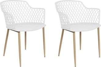 The Home Deco Factory The Home Deco Factory - Fauteuil pour table de jardin design Malaga