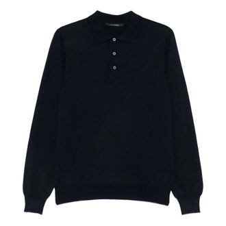 Tagliatore Palmer Polo Shirt - - Knitwear - Herren - Blau - M