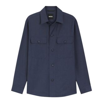 HUGO BOSS P-Carper-Os-Wg-262 - - Shirts - Herren - Blau - S