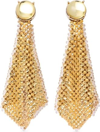 Paco Rabanne Chainmail Ohrringe - Gold