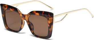 Generic Lunettes De Soleil Tendance &Agrave; Monture M&eacute;tallique D&eacute;corative Et Large For Hommes Et Femmes, Id&eacute;ales For Les F&ecirc;tes, Les Vacances Et Les S&eacute;ances Photo En