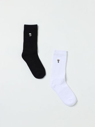 Karl Lagerfeld Chaussettes KARL LAGERFELD Femme couleur Blanc