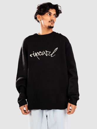Rip Curl Medina Script Crew Pull noir