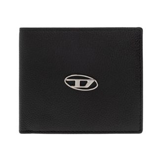 Diesel Homme, Accessoires, Noir, Taille: ONE Size Portefeuille pliant avec logo