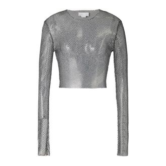 Genny Femme, Tops, Noir, Taille: 38 FR Top