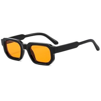 Generic Lunettes De Soleil Carr&eacute;es For Hommes, Dext&eacute;rieur For Femmes, Vacances Et Conduite(Orange)