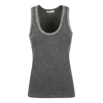 Patrizia Pepe Femme, Tops, Gris, Taille: 40 FR D&eacute;bardeur