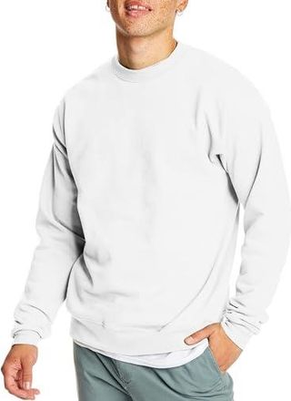 Hanes Homme Ecosmart Sweat-shirt À Capuche pour Homme Maillot de surv tement, Blanc, XL EU