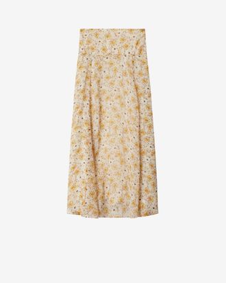 Isabel Marant Jupe Fran - Femme - Clair Jaune-&eacute;cru - Taille34 - Marant &Eacute;toile
