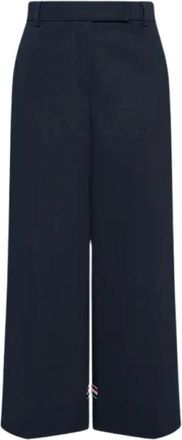 Thom Browne Femme, Pantalons, Bleu, Taille: 44 FR Beltloop Chino