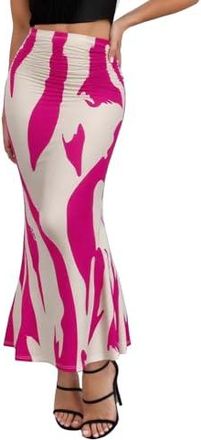 Generic Jupe Plissée Bleu Marine Jean Bohème Élastiquée Asymétrique Ete Poudré Dentelle Sauge Paysanne Balancoire Plume Drapee Patchwork Brillante Uni Mesh Co