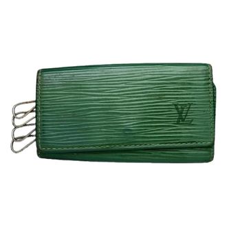 Louis Vuitton Pre-owned Lockme Schl&uuml;sselhalter - - Pre-owned - Herren - Gr&uuml;n - ONE SIZE