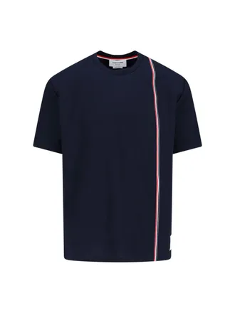 Thom Browne Tricolor Detail T-Shirt