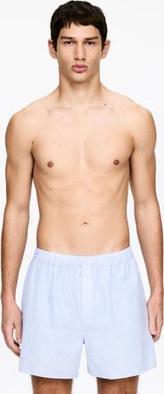 Arket Gewebte Boxershorts 2er-Set -Blau