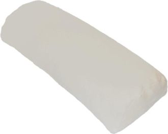 Generic Nackenrolle Halbrolle 40-90 cm Nackenkissen Kniekissen R&uuml;ckenkissen Fu&szlig; St&uuml;tze Creme (90 x 22 x 11 cm)